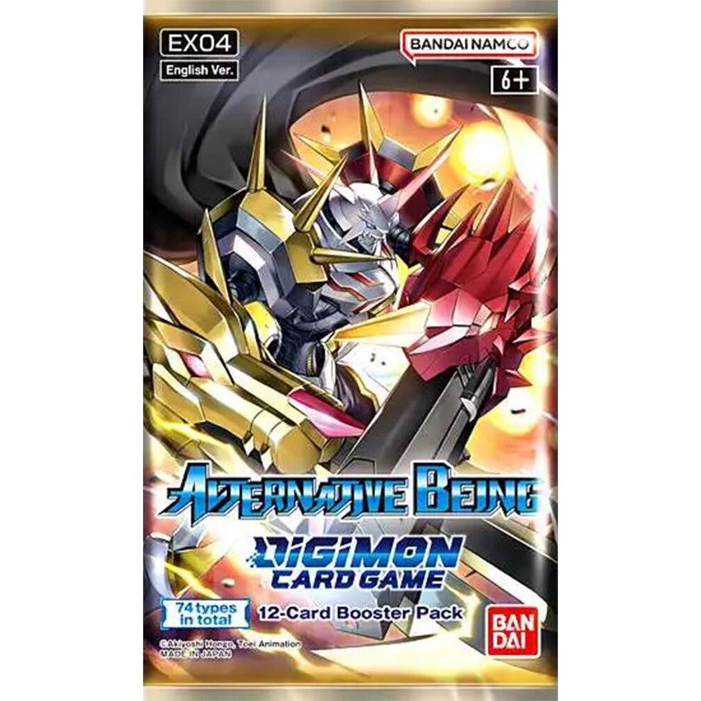 Digimon TCG Alternative Being Booster Pack (EX04) - 12 Cards - Bandai – JustPressPlayOnline