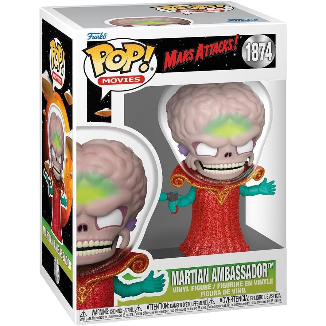 Mars Attacks! Martian Ambassador Vinyl Figure - Funko - POP! Movies #1 ...
