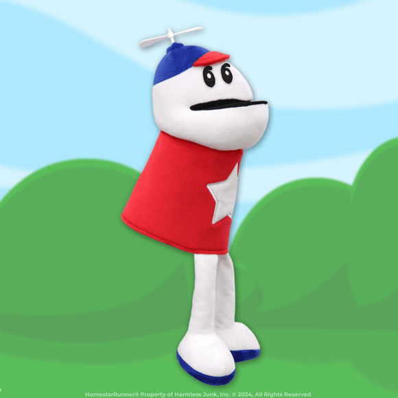 Homestar Runner Puppet Plush - Homestar Runner - Fangamer ...
